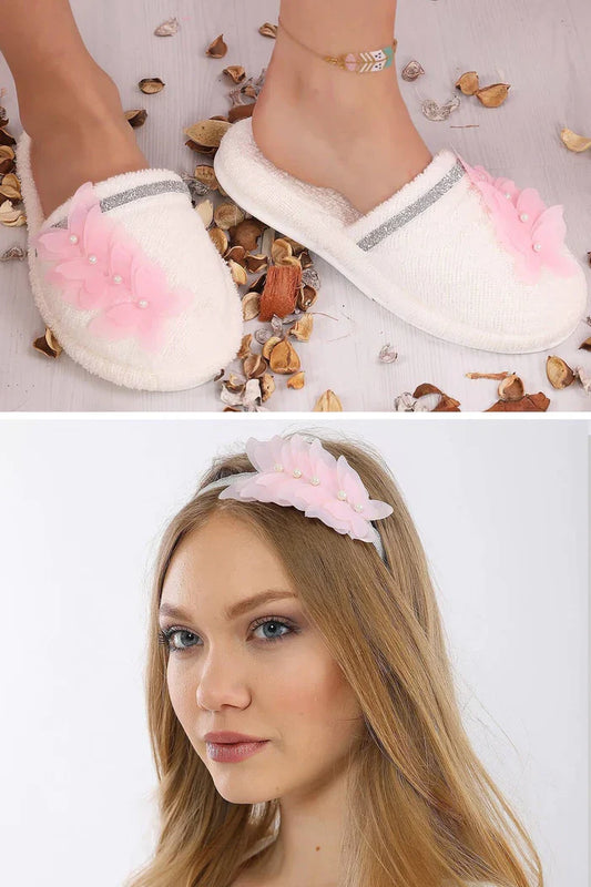 Postpartum And Bride Slippers And Crown Sets – Biggshopy